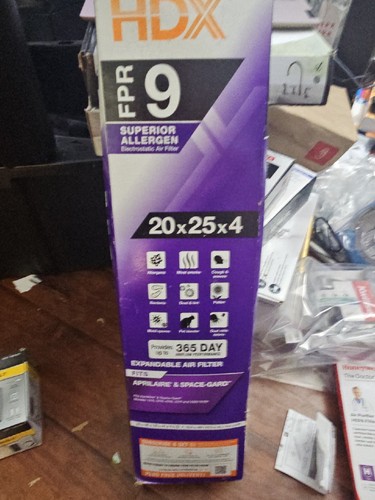 HDX FPR 9 Expandable Air Filter 20x25x4 | eBay