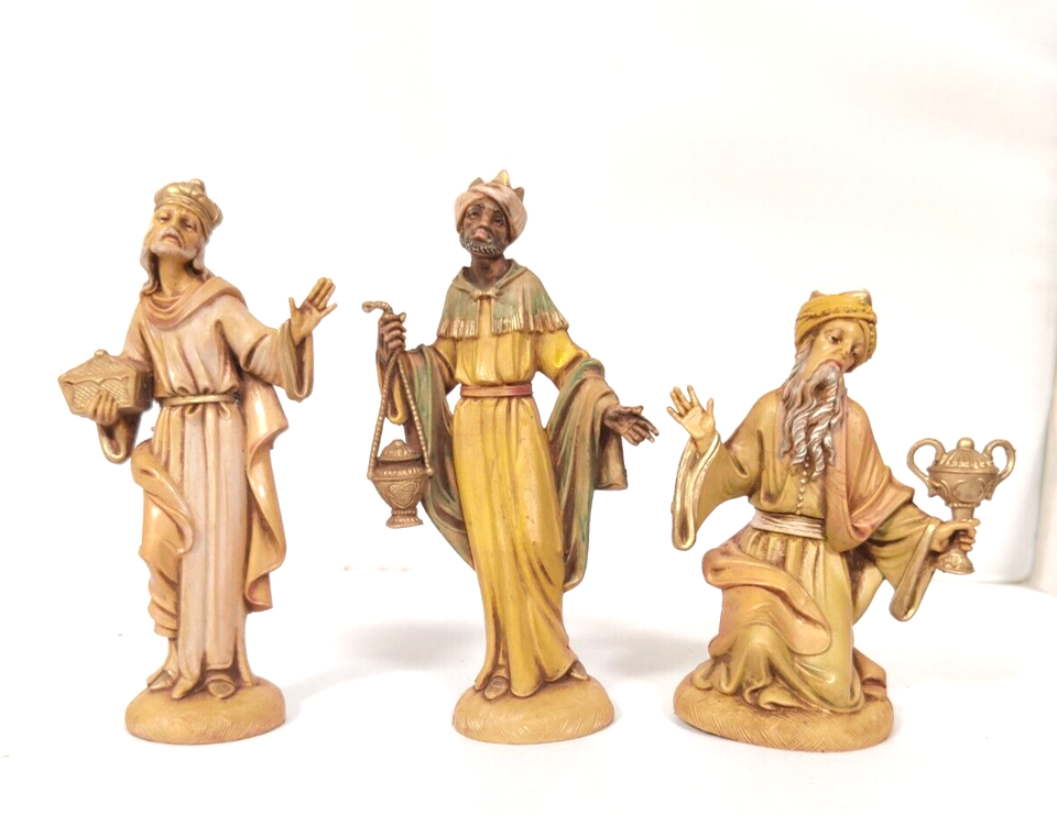 Vintage Fontanini Nativity Statues Set of 14 Made in Italy, 1983 - some ...