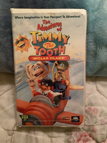 The Adventures of Timmy the Tooth - Molar Island VHS, 1994 RARE OOP ...