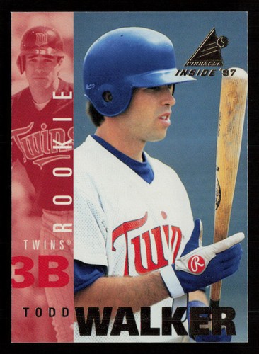 1997 Pinnacle Inside Todd Walker #144 Minnesota Twins Baseball Card | eBay