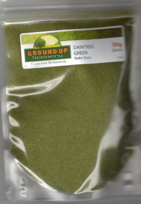 GROUND UP SCENERY STATIC GRASS DAINTREE GREEN 3mm 50g | eBay Australia