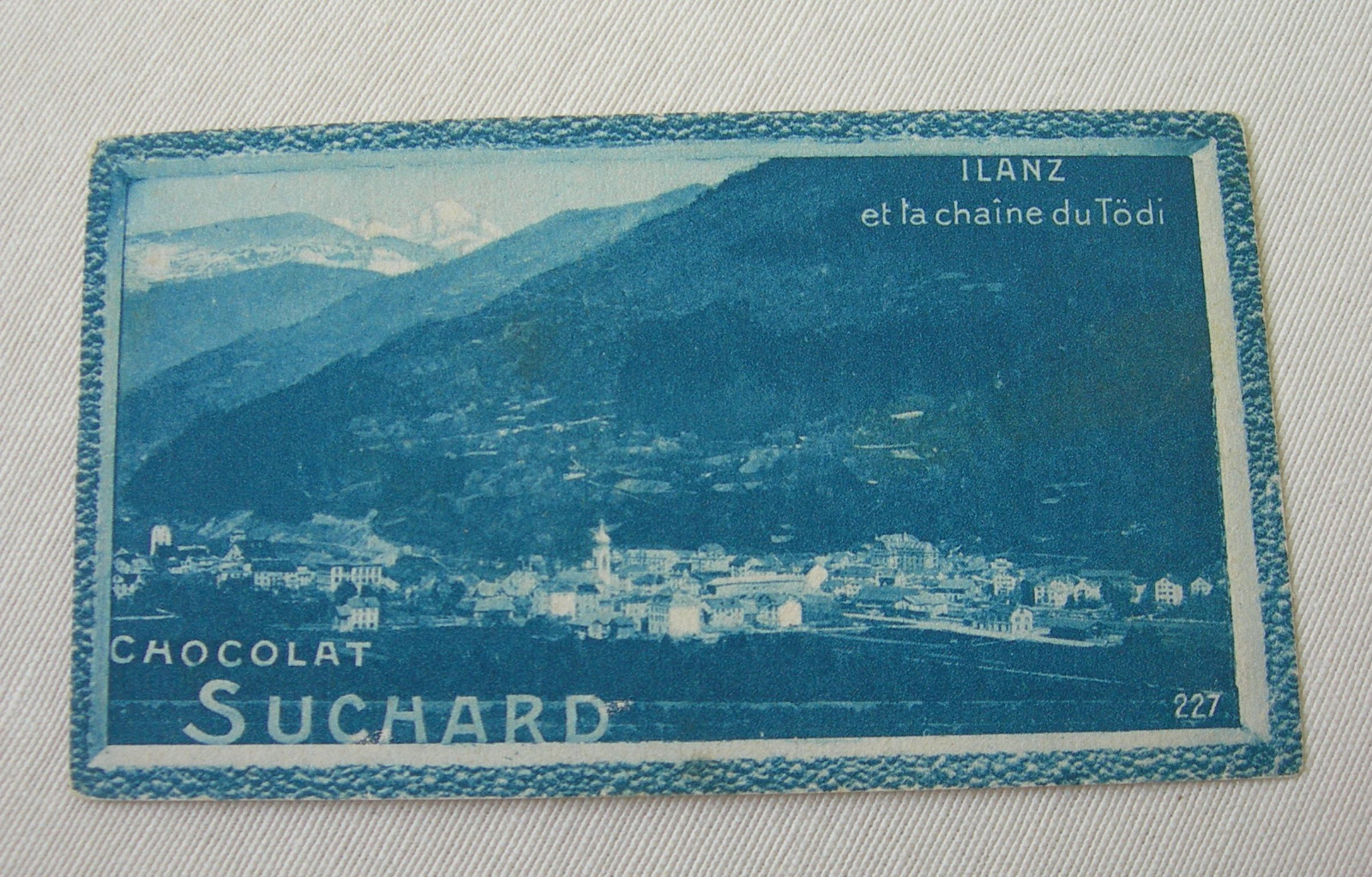 Chocolat Suchard Cacao Milka Velma Cafola Bittra card Nr.227 - Ilanz ...