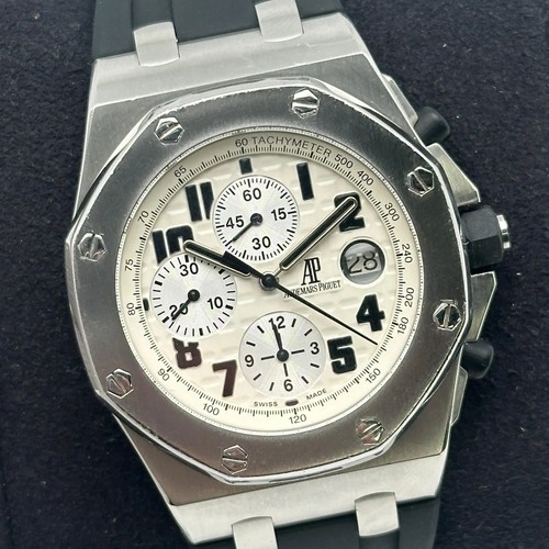 Audemars Piguet Royal Oak 26170ST.OO.D091CR.01 White Safari Cream Dial ...