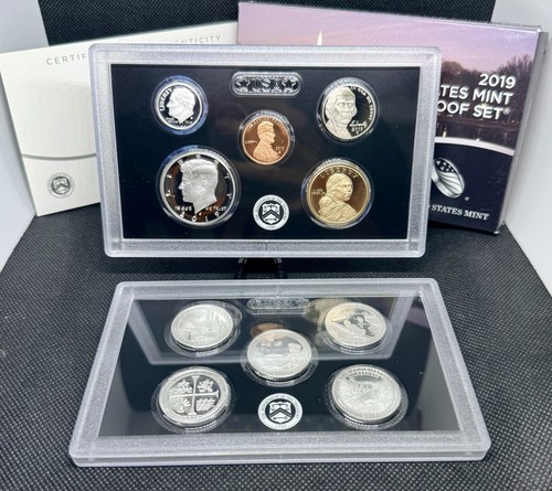 2019-S U.S. Mint Silver Proof Set with OGP & COA! 11 Coin Set with 2019 ...