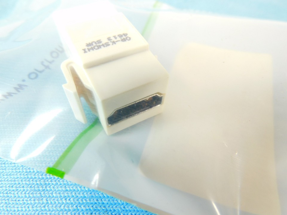 OR-KSHDMI Ortronics TechChoice HDMI Keystone, Feed-Thru Module - QUANTITY OF 2 | eBay