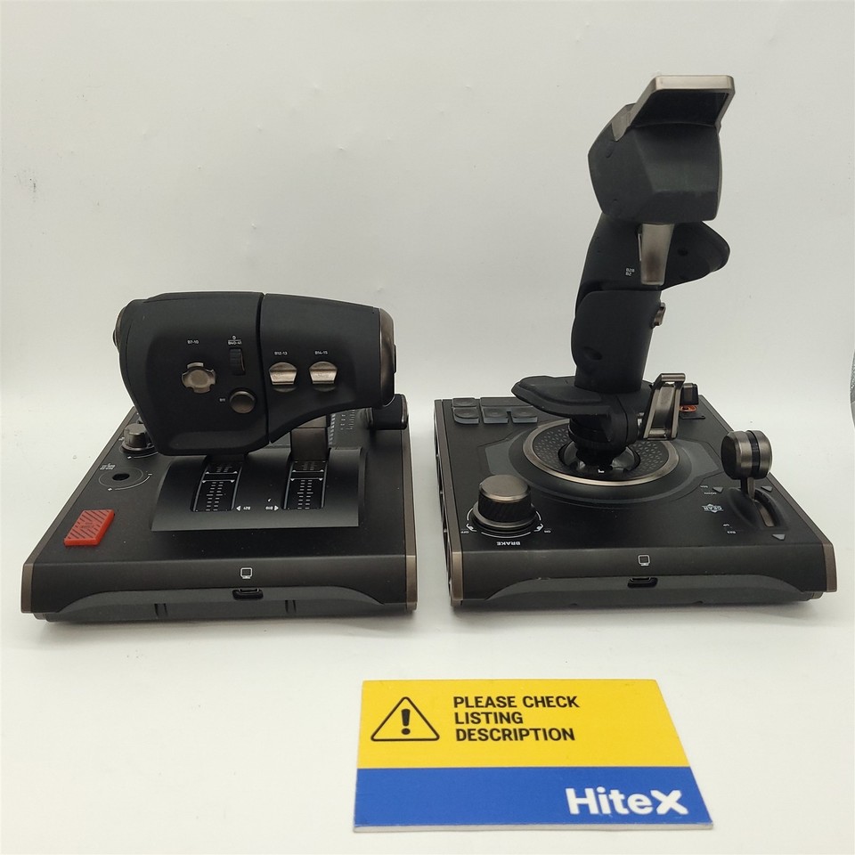 Turtle Beach VelocityOne Flightdeck Universal HOTAS Simulation System ...