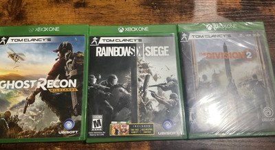 Tom Clancy's The Division 2,Ghost Recon Wildlands, & Rainbow Six Seige ...