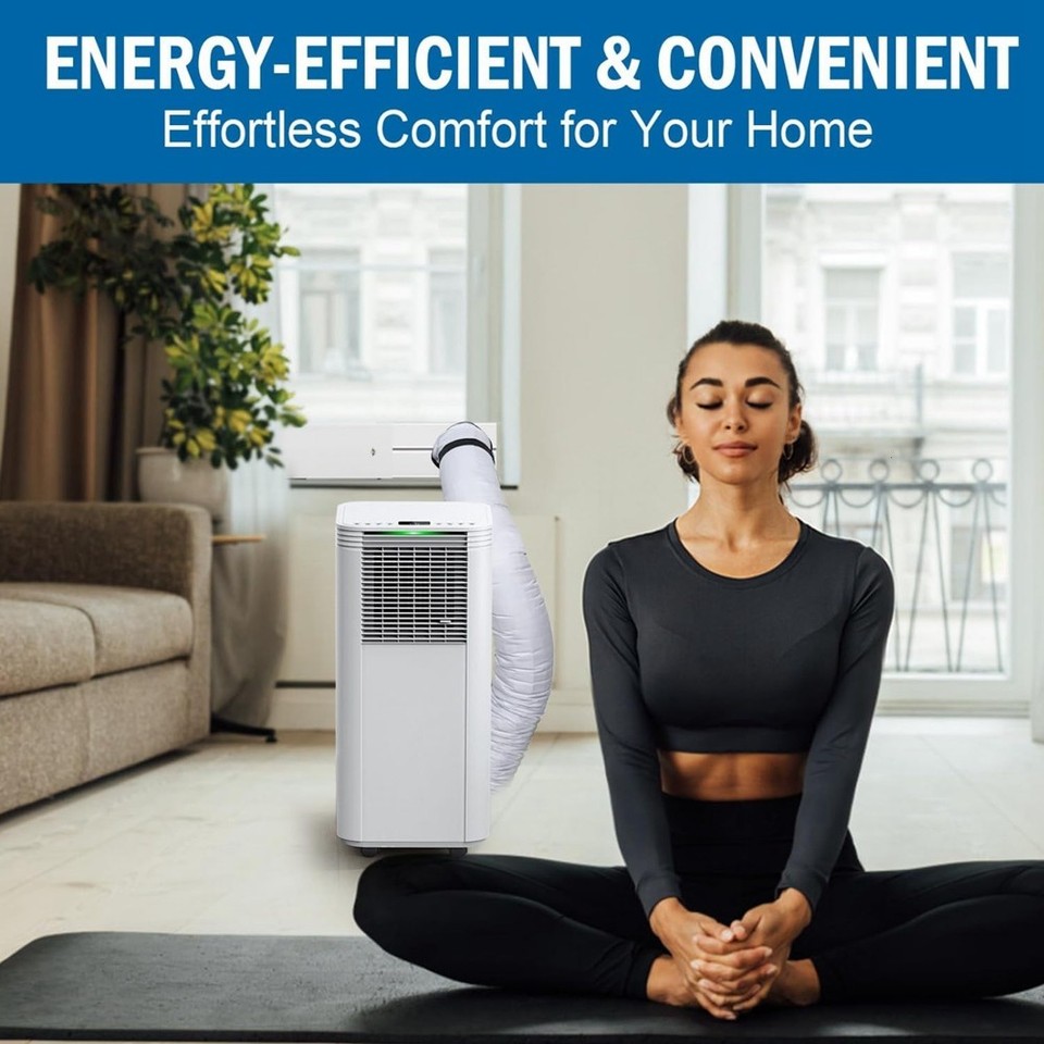 Portable AC Hose Insulation Sleeve Portable Air Conditioner Hose Cover ...