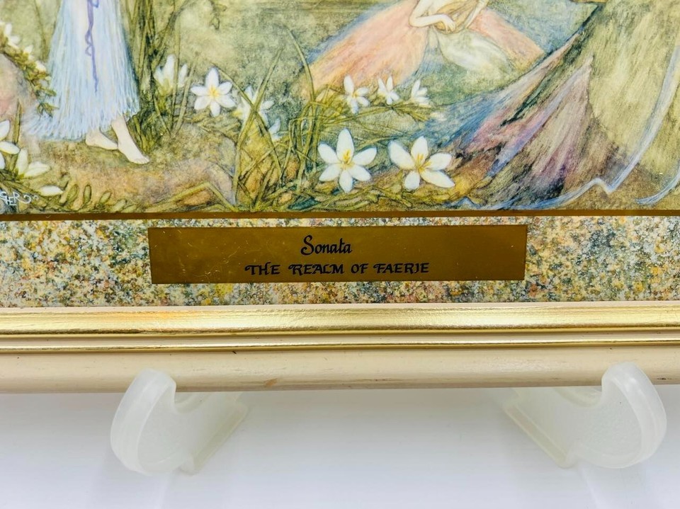 1980s Joy Scherger Framed Original FAIRY Print: The Realm of Faerie ...