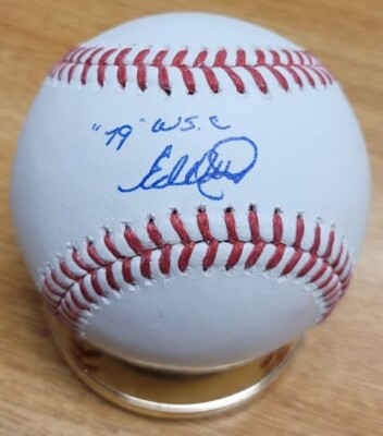 Autographed ED OTT "79 WSC" Official Major League Baseball COA | eBay