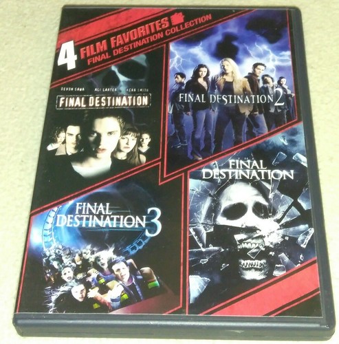 Final Destination Collection: 4 Film Favorites (DVD, 2010, Disc Set, WS ...