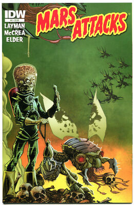 MARS ATTACKS #4, NM, Aliens, Martians, Sci-fi, Death Ray, 2012, more in ...