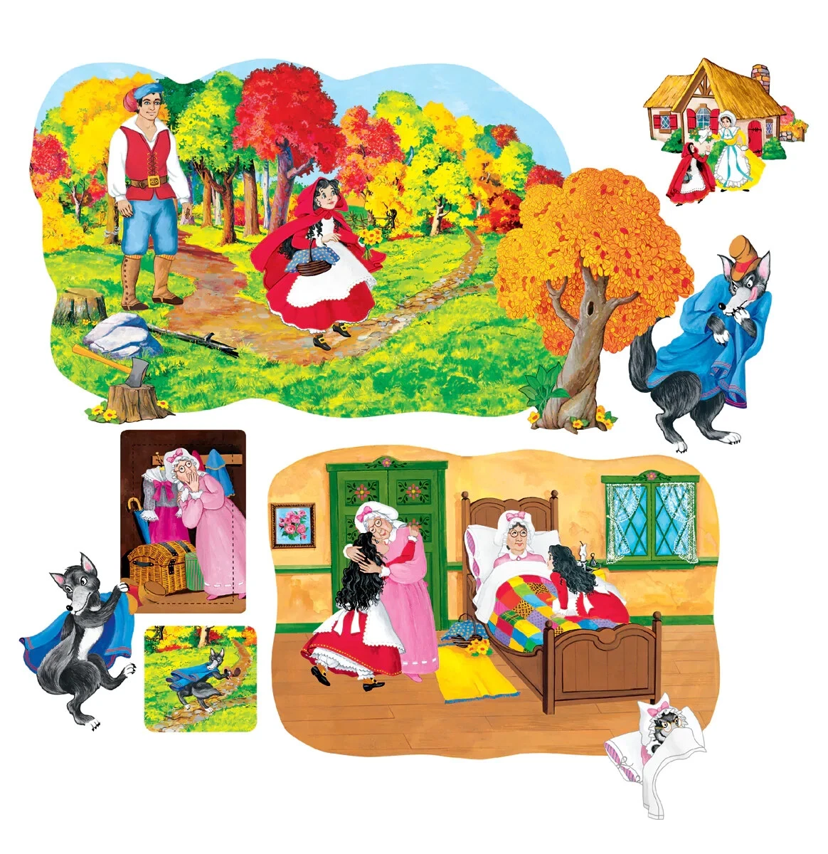 Little Red Riding Hood Story Board