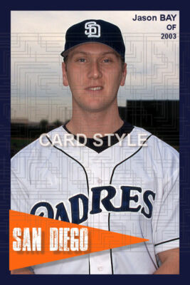 Jason Bay - 2003 San Diego Padres - choose a size - full color print | eBay