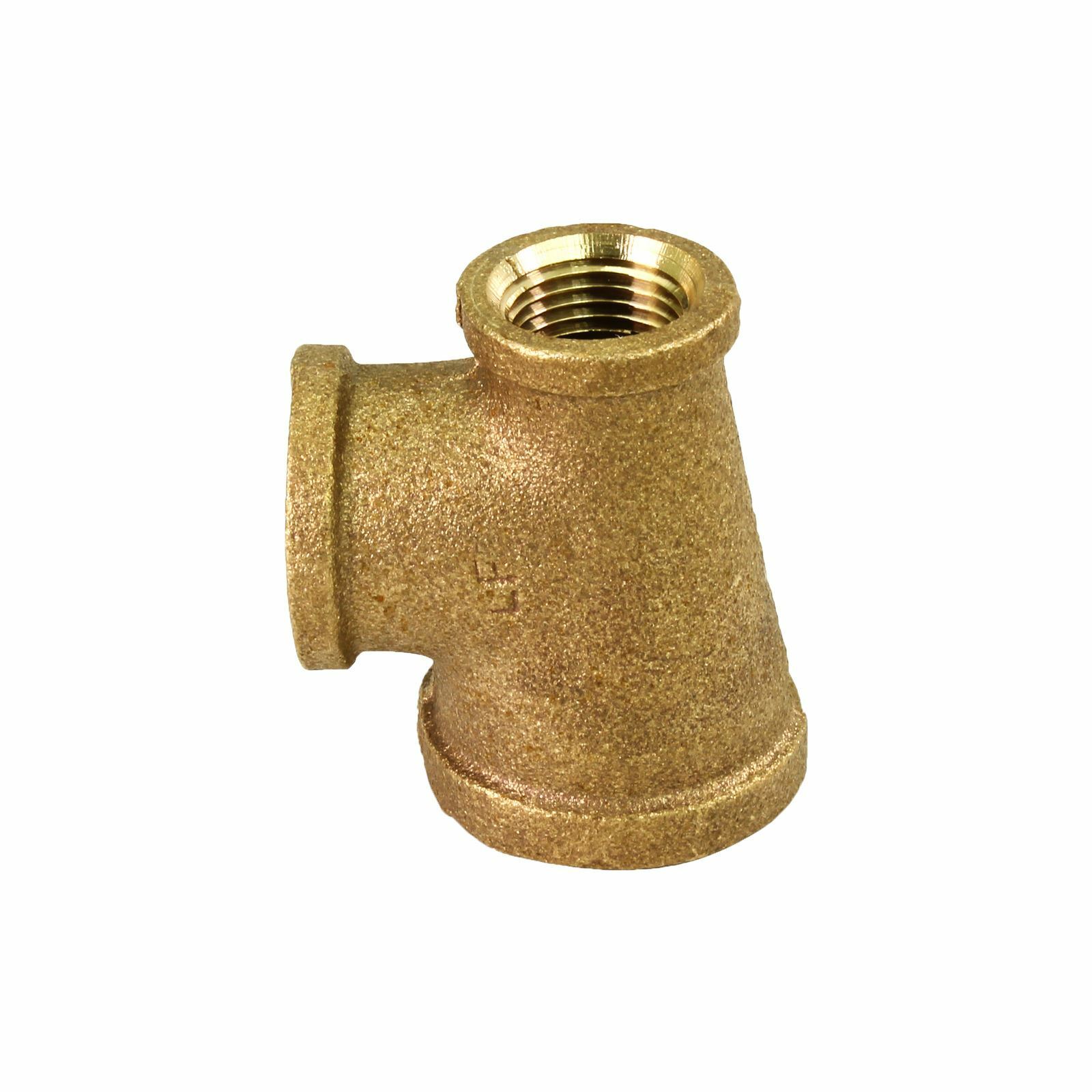Everflow 1 x 3/4x1/2"in Lead Free Brass Reducing Tee 3 Size w/ Female ...