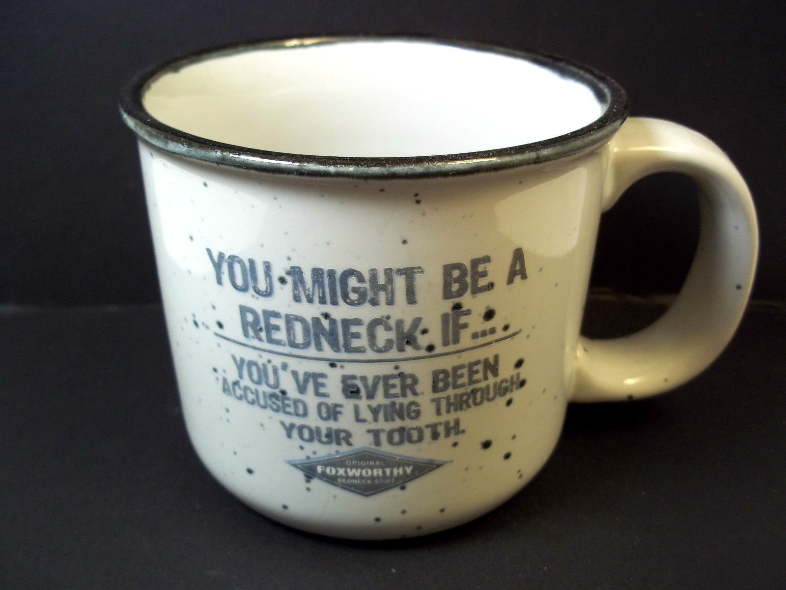 Jeff Foxworthy Stoneware Coffee Mug You might be a Redneck if 12 oz | eBay