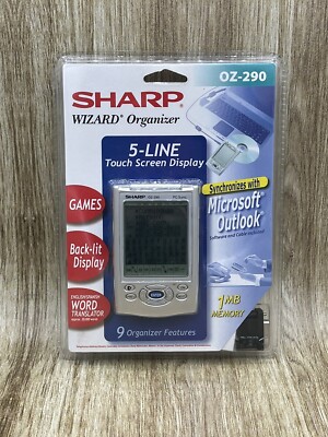 Sharp Wizard Organizer OZ-290 Vintage Brand New In Package | eBay
