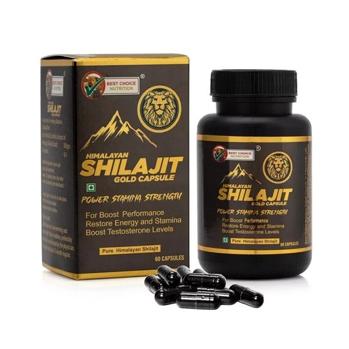 100% Pure Shilajit Plus Extremely Potent,Stamina Booster, Strength 60 ...