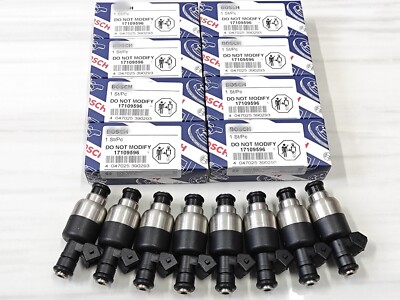 NEW OEM 8X FUEL INJECTORS 17109596 FOR 96-00 CHEVROLET GMC 7.4L V8 US ...