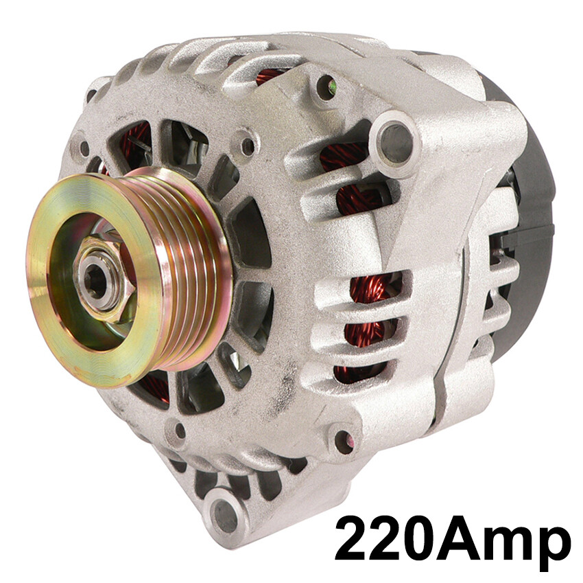 NEW 12V 220A ALTERNATOR FITS GMC SONOMA 4.3L 2001-2004 2105159 10480288 ...