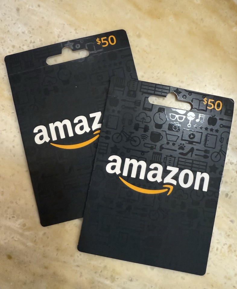 Amazon $100 Gift Card (total Value) Brand New, Package Unopened FedEx ...