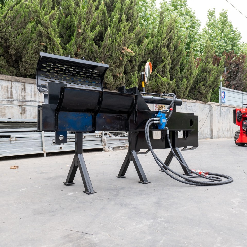Skid Steer Automatic Log Wood Splitter Hydraulic Attachment Bobcat CASE ...
