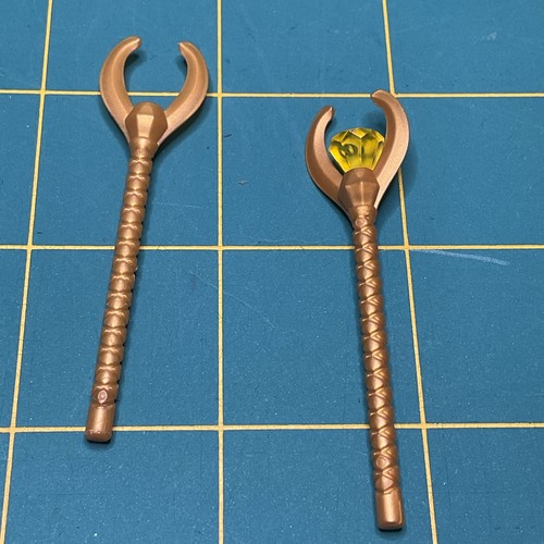 LEGO 2 Pharaoh's Staff With Forked End Tool For Minifigure USED | eBay