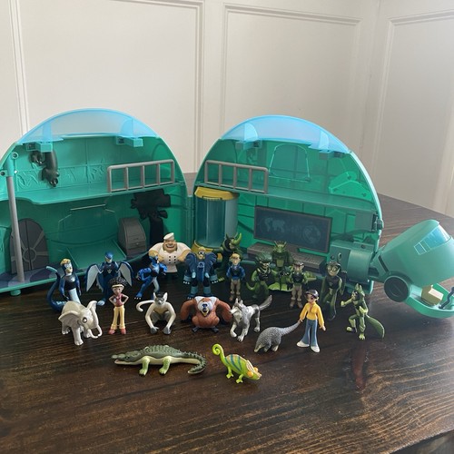 🐢RARE HTF Wild Kratts Tortuga Play Set With Figures & Animals 21 Pieces ...