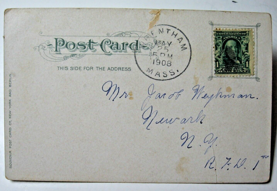 1908 Country Club, Brookline, Massachusetts Postcard | eBay