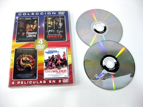 Temps Limite-Invicto-Mortal Kombat Conquest-Van Wilder DVD 4 Films ...