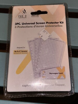Xit Photo 3 Piece Universal Capture Spot Pc Universal Screen Protector ...