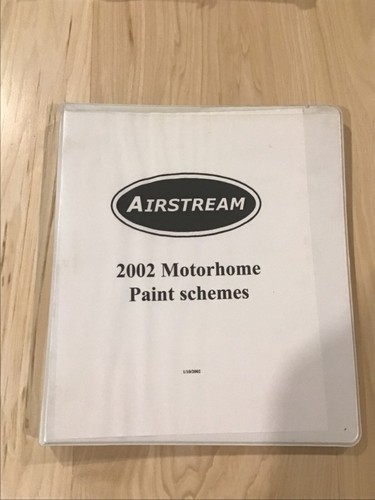 Airstream collectable factory dealer 2002 Motorhome Paint Schemes ...