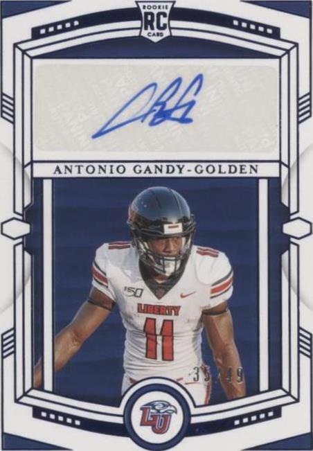 2020 Panini National Treasures Collegiate - Rookie Autographs Antonio ...