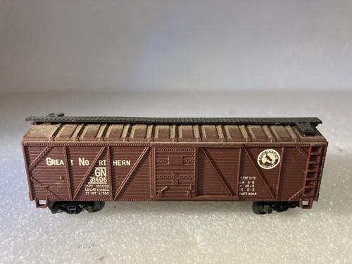 Atlas N Scale Great Northern Boxcar (595E207R6-16D) | eBay