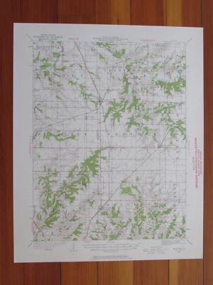 Brighton Illinois 1958 Original Vintage USGS Topo Map | eBay