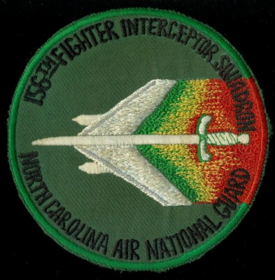 USAF 156th Fighter Interceptor Squadron Patch S-15 | eBay