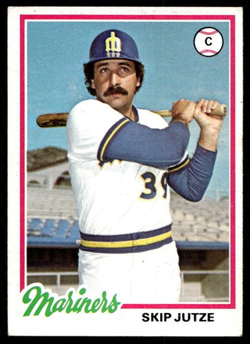 1978 Topps 532 Skip Jutze Seattle Mariners Baseball Card | eBay