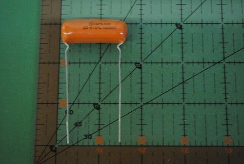 .02uF 1600v SPRAGUE Polypropylene Film CAPACITOR 16PS-S20 Orange AUDIO ...