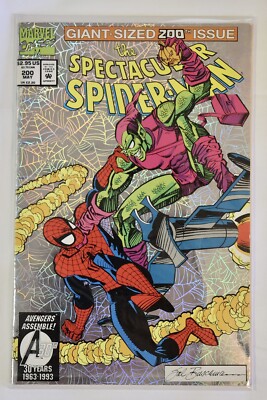 The Spectacular Spider-Man #200 (1993) Giant-Sized 200th Issue | eBay