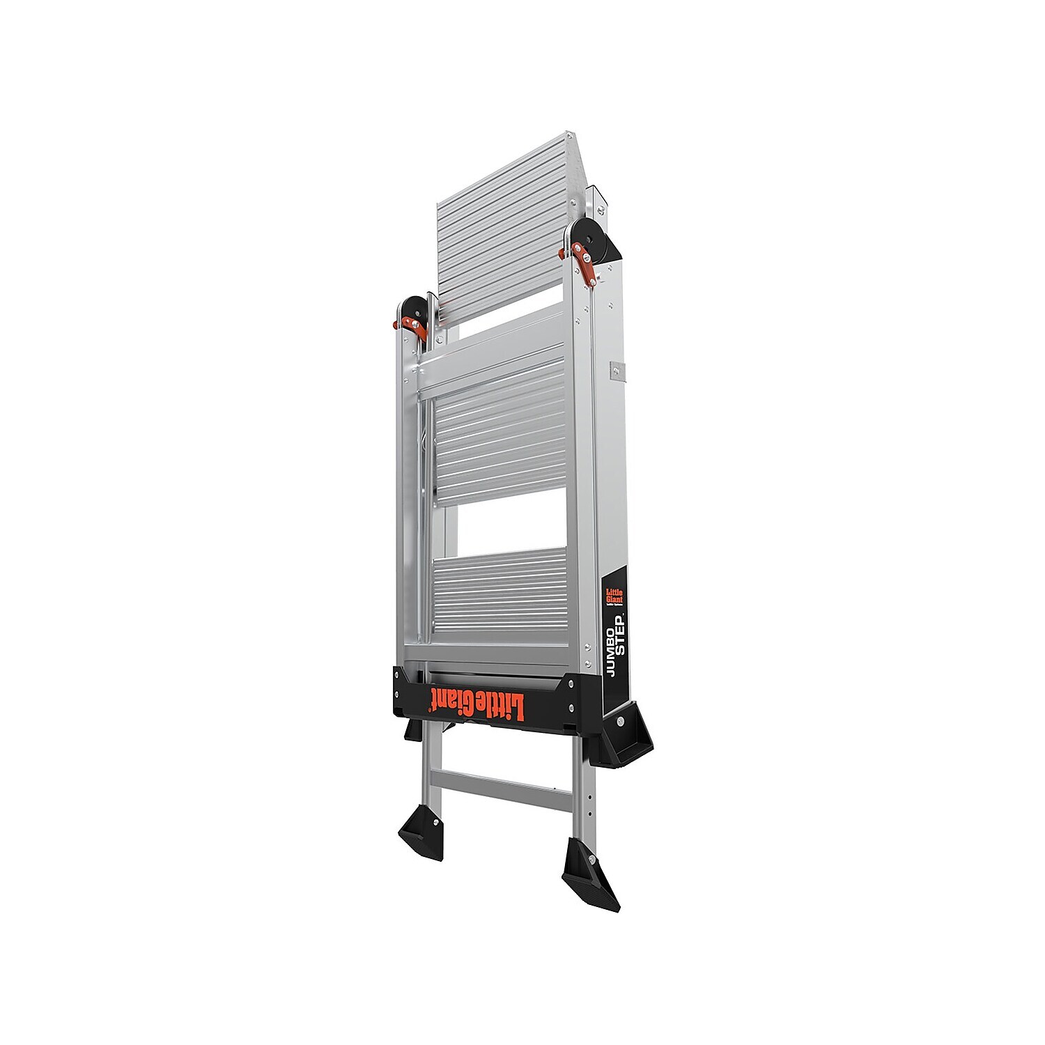 Little Giant Ladders Jumbo Step Aluminum Step Ladder 375 lb Capacity ...