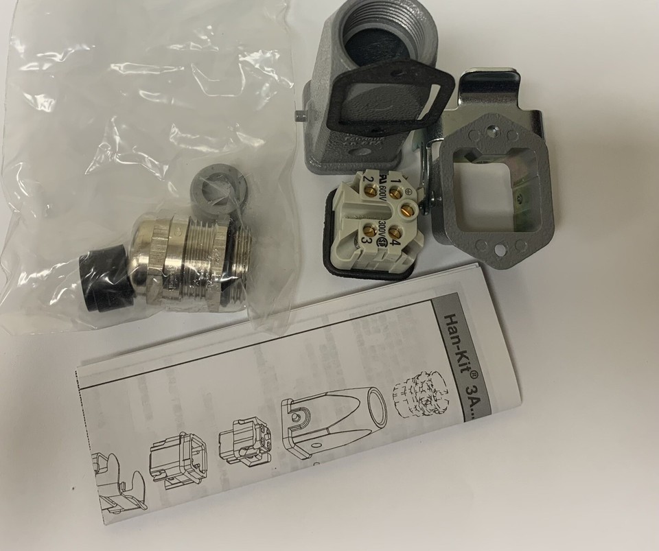 10200040001 CONNECTOR HANKIT HAN-KIT 4AGM HARTING | eBay