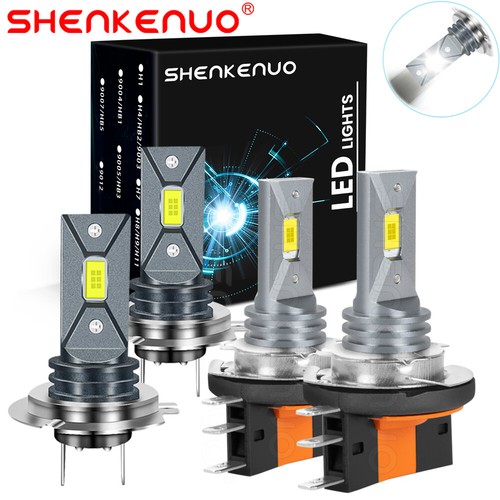 FOR VW GOLF MK6 H7 H15 LED HEADLIGHT BULBS REPLACE KIT DRL HIGH BEAM ...