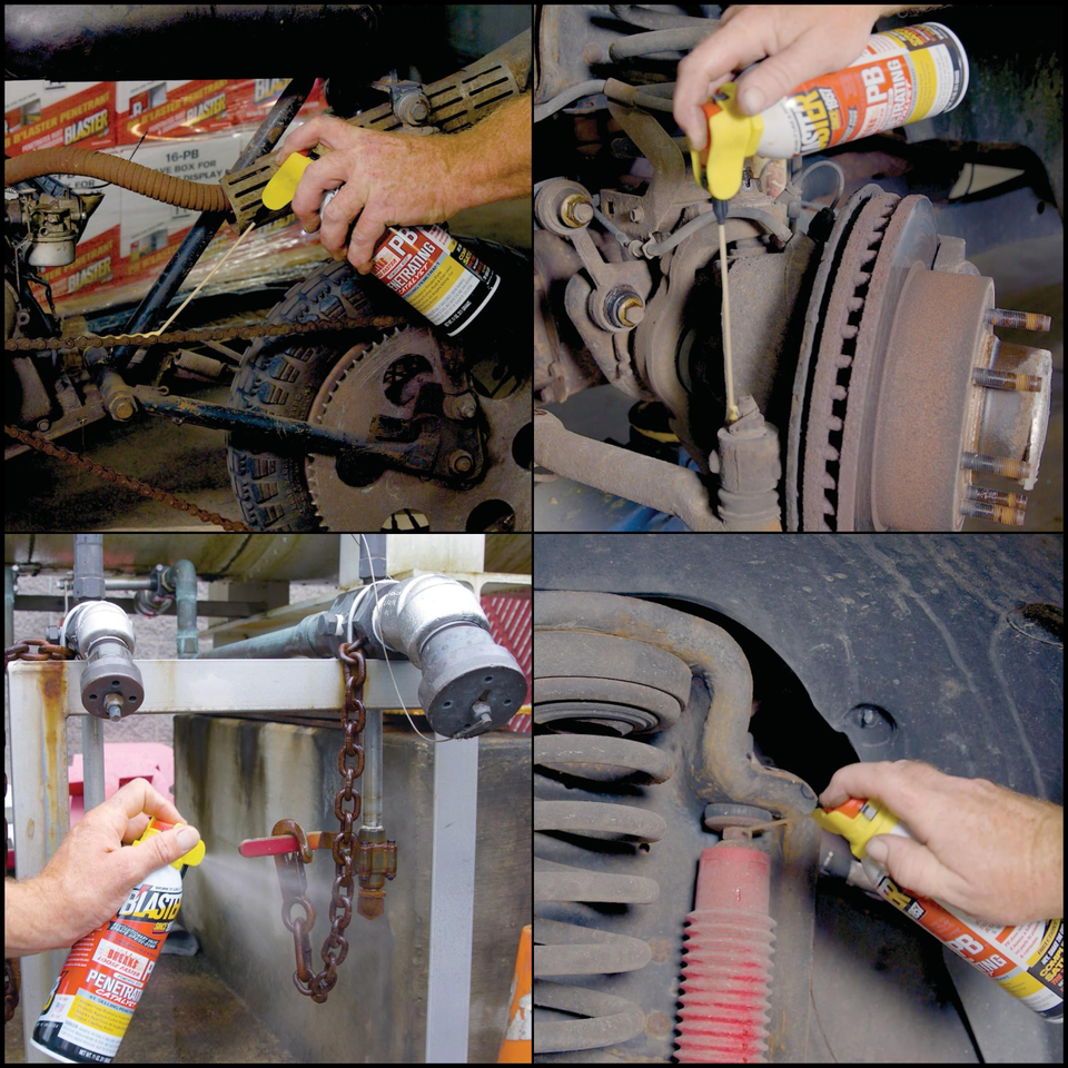 (2 Pack) PB Blaster Penetrating Oil Rusted Seized Bolts Lubricant Spray ...