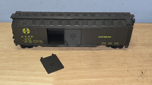 Vintage Unbranded SANTA FE ATSF 4157 Express Railroad Train Freight Box ...