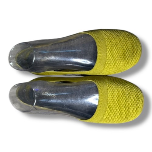Allbirds Yellow Wool Tree Breezers Flats Slip On Shoes Breathable Women ...
