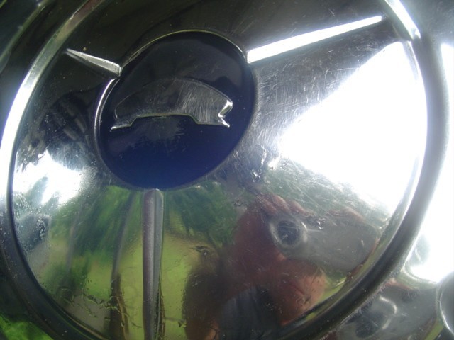 4 VINTAGE 1957 57 CHEVROLET BELAIR IMPALA NOMAD HUBCAPS WHEEL COVERS ...