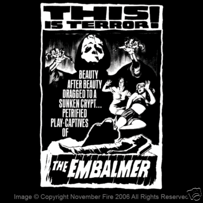 The Embalmer Campy Horror Drive In Serial Killer Zombie Skull Death ...