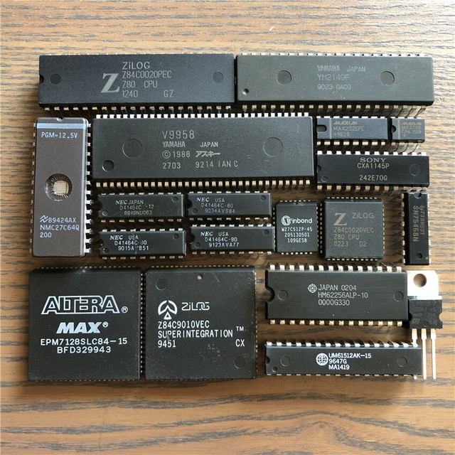DBParts New for 2 Pcs Z80 CPU Microprocessor IC ZILOG DIP-40 ...