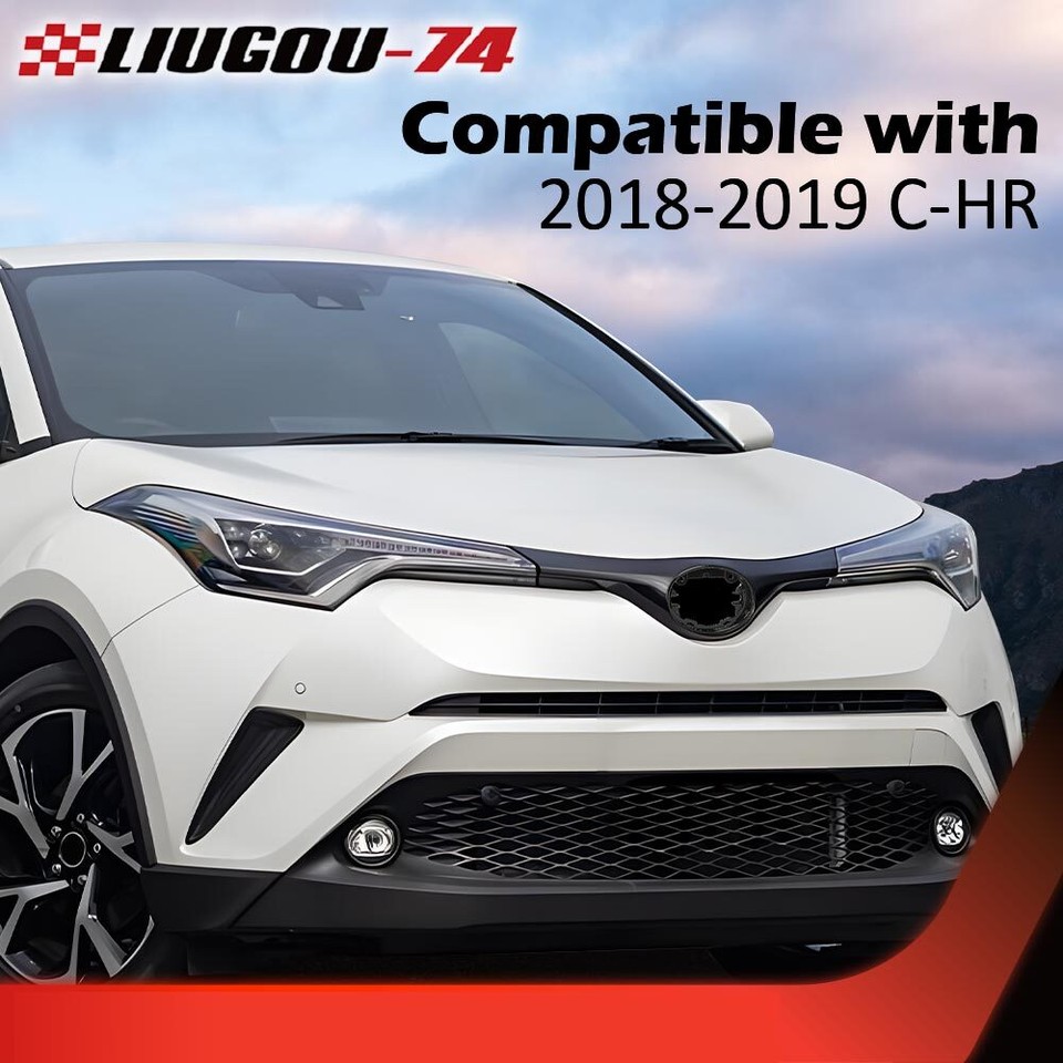 Fit For 2018 2019 Toyota CHR C-HR Front Upper Bumper Grille Assembly ...
