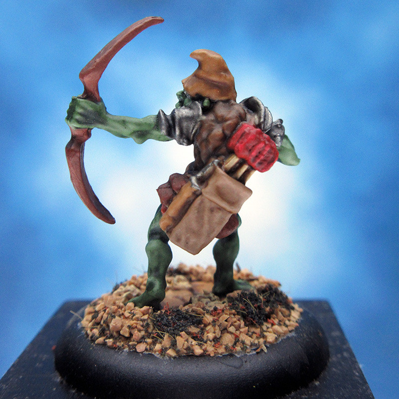 Painted Reaper BONES Miniature Goblin Warrior II | eBay